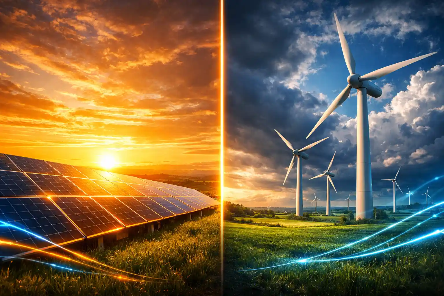 Solar vs Wind Energy 2026: Which Is Better for Home & Business?Time Iconic